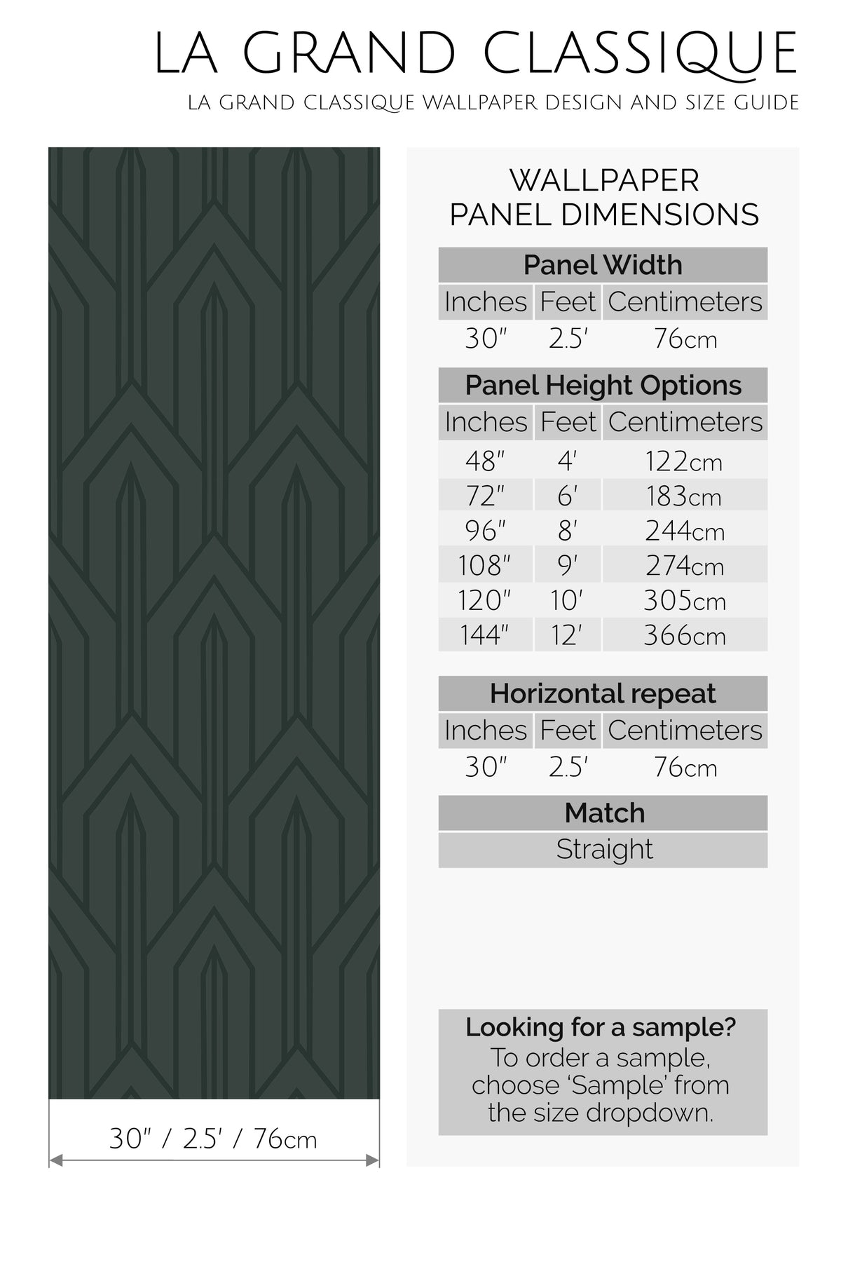 Dark art deco Peel and Stick Removable Wallpaper