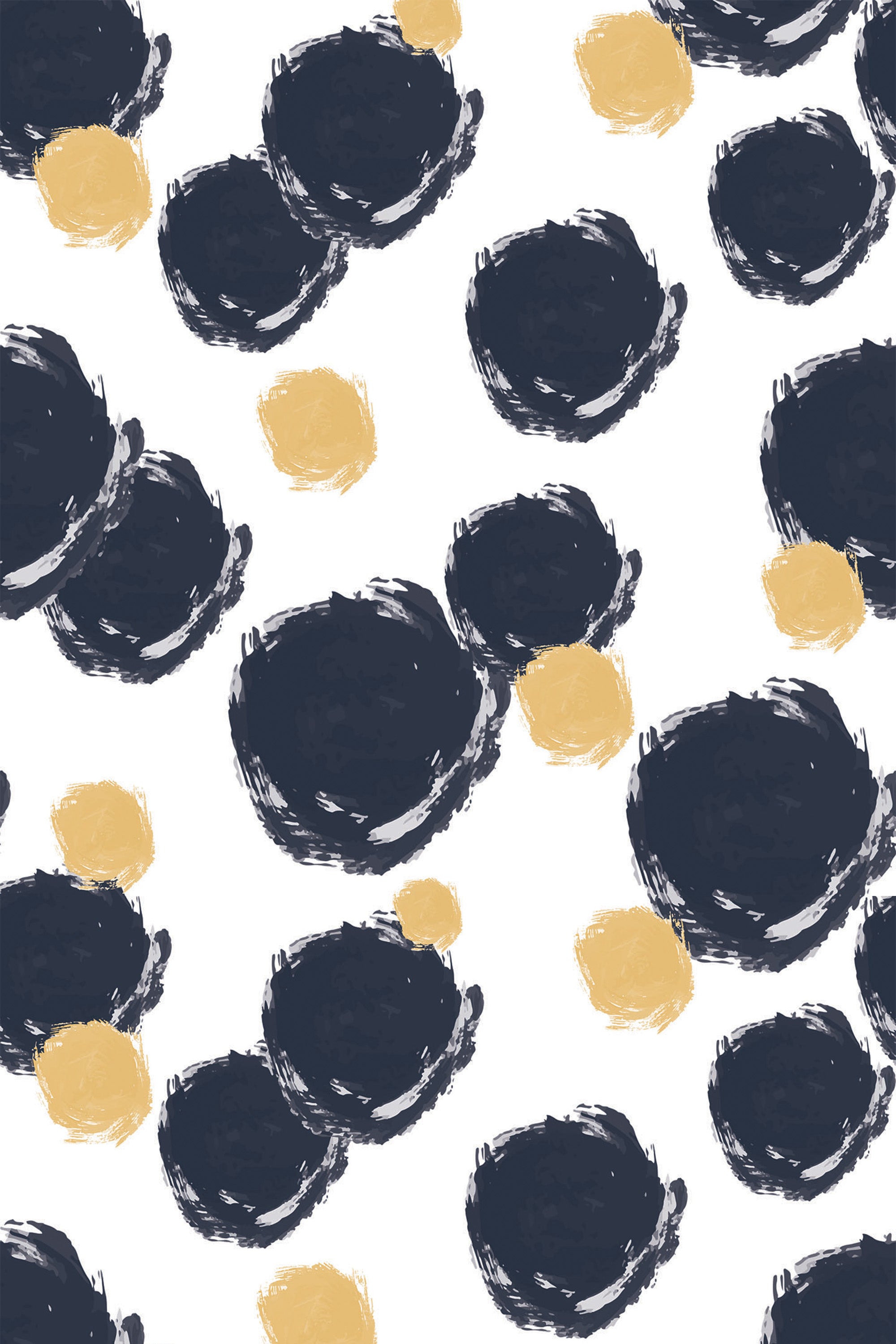 Big Paint Spots Removable or Traditional Wallpaper – La Grand Classique