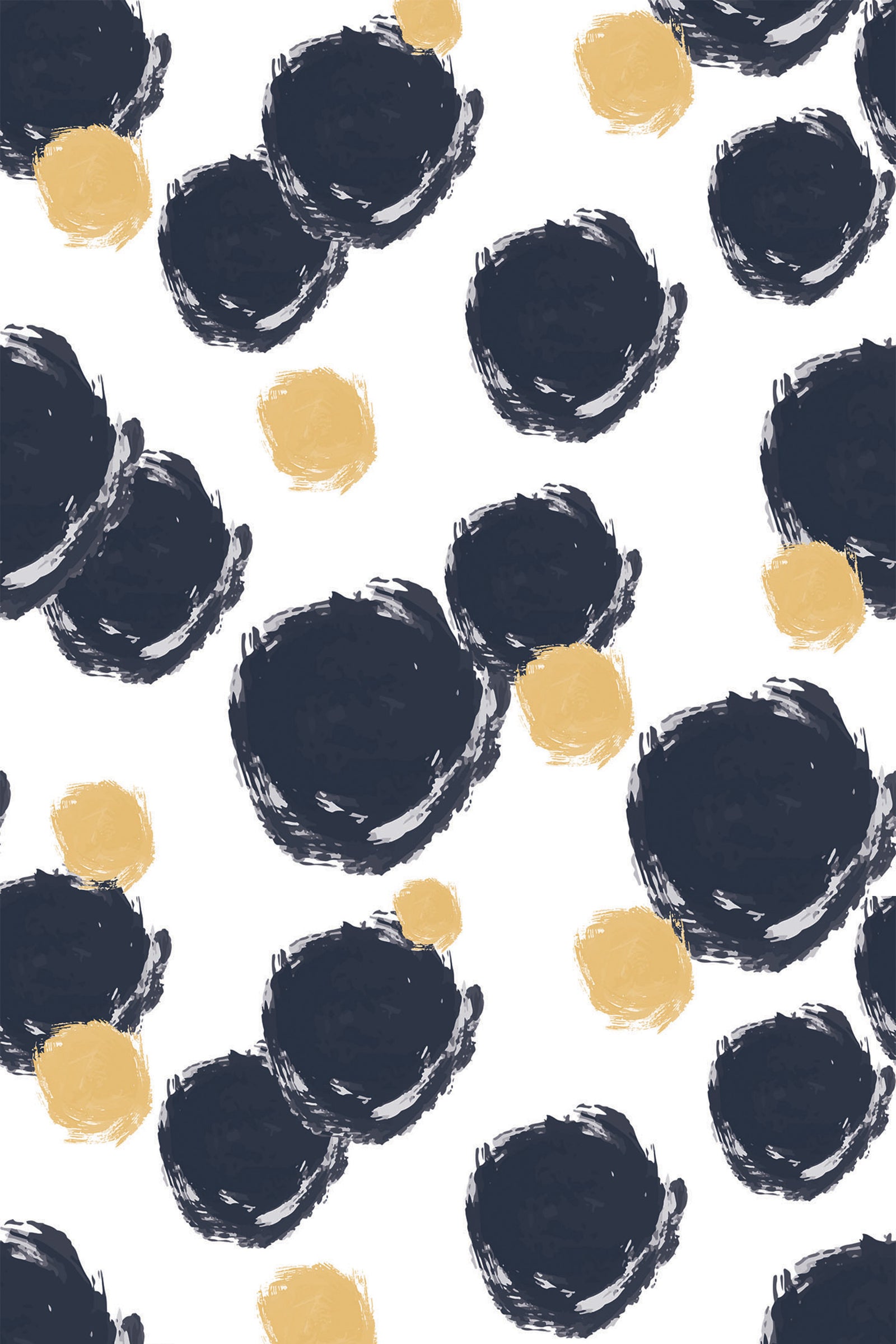 Big paint spots Peel and Stick Removable Wallpaper