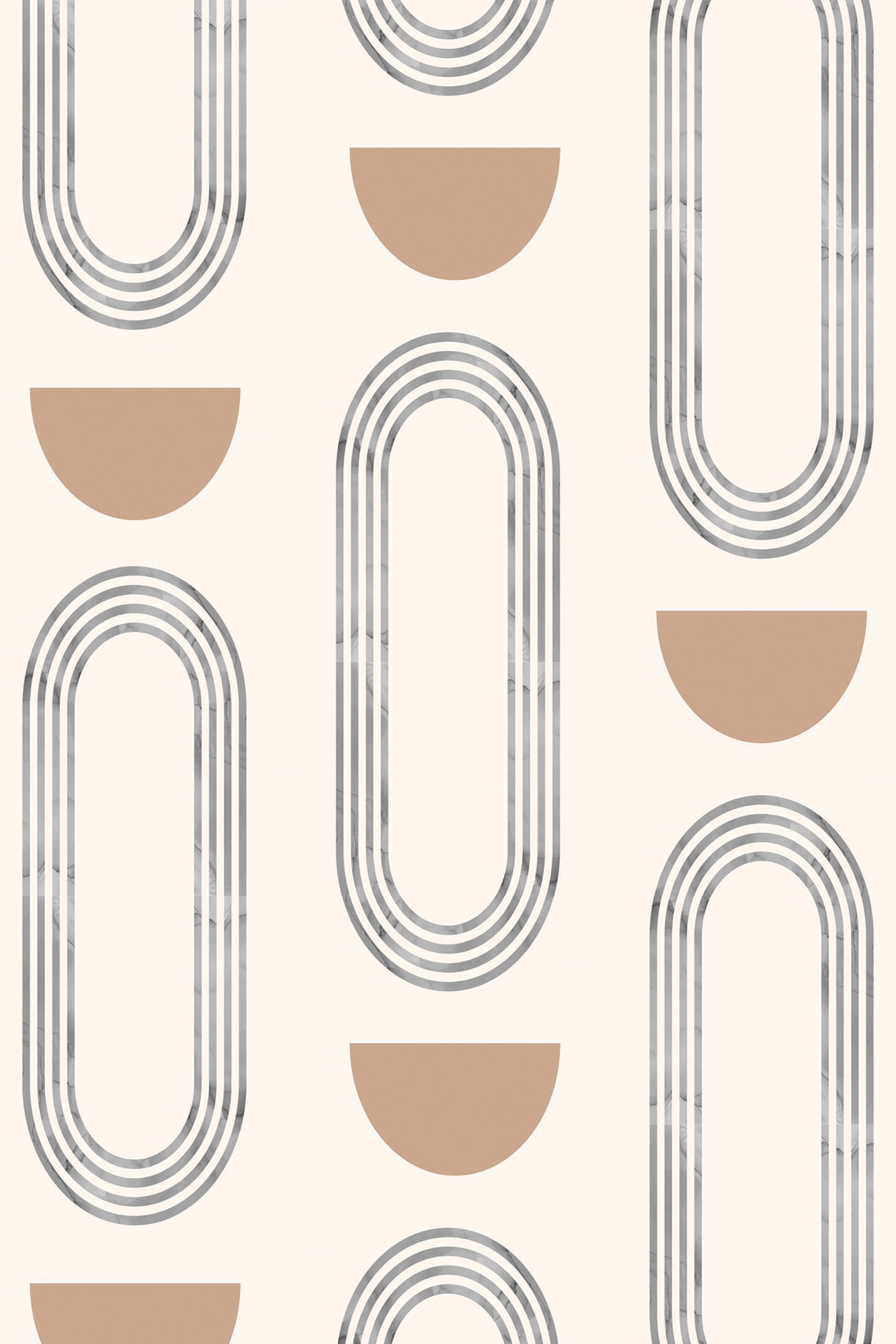 Boho Circles Removable or Traditional Wallpaper – La Grand Classique
