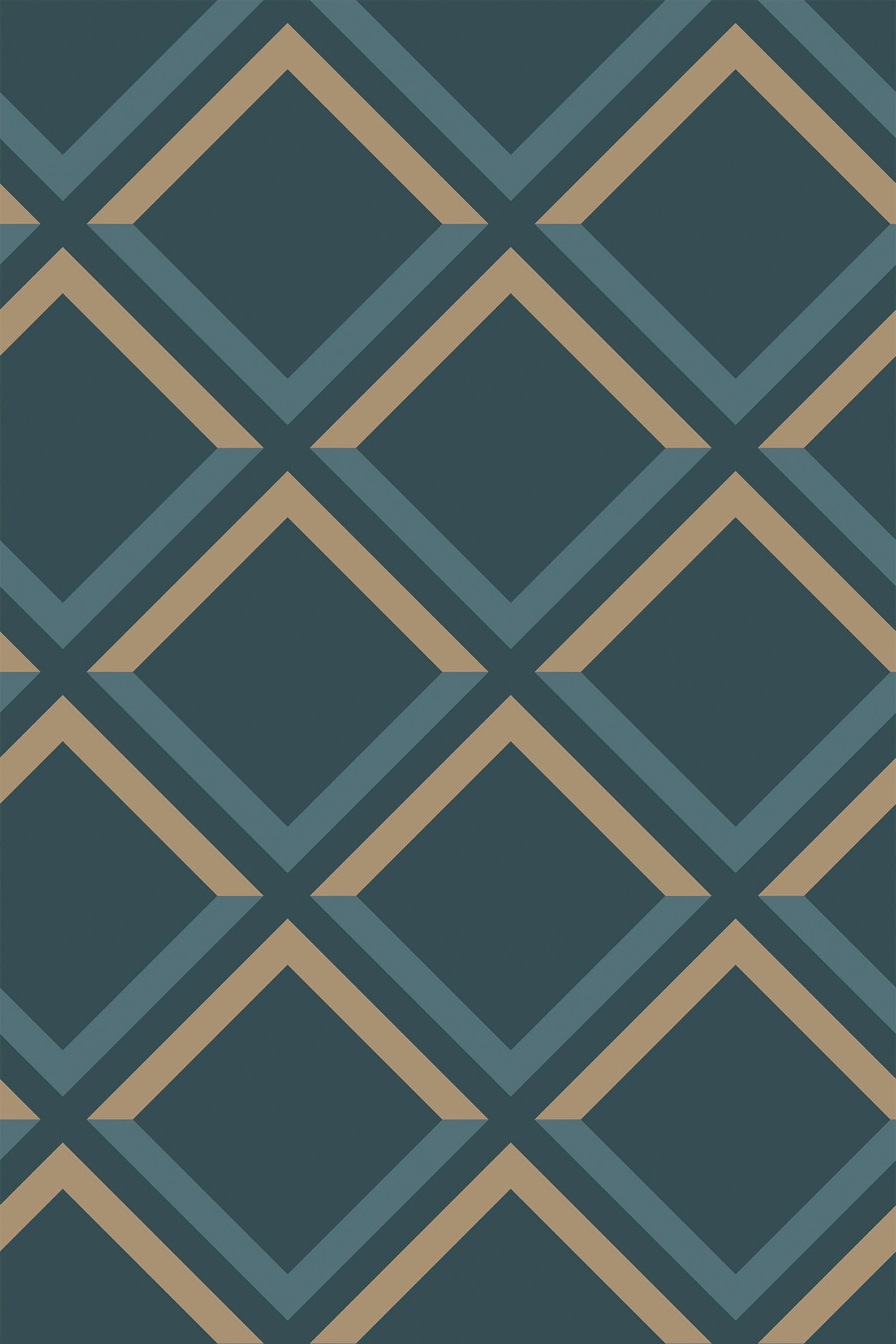 Bold Geometric Removable or Traditional Wallpaper – La Grand Classique