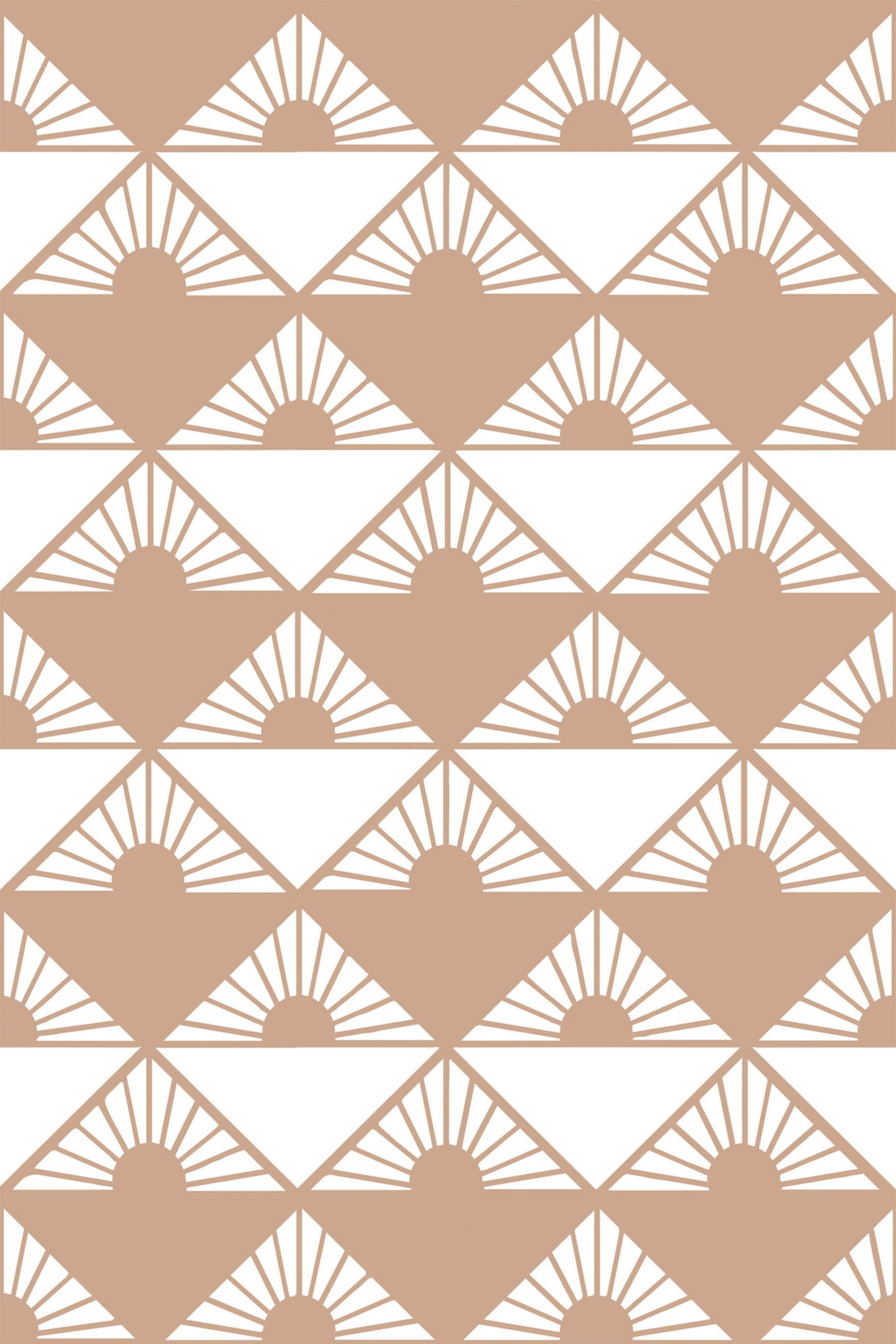 Rising Sun Removable or Traditional Wallpaper – La Grand Classique