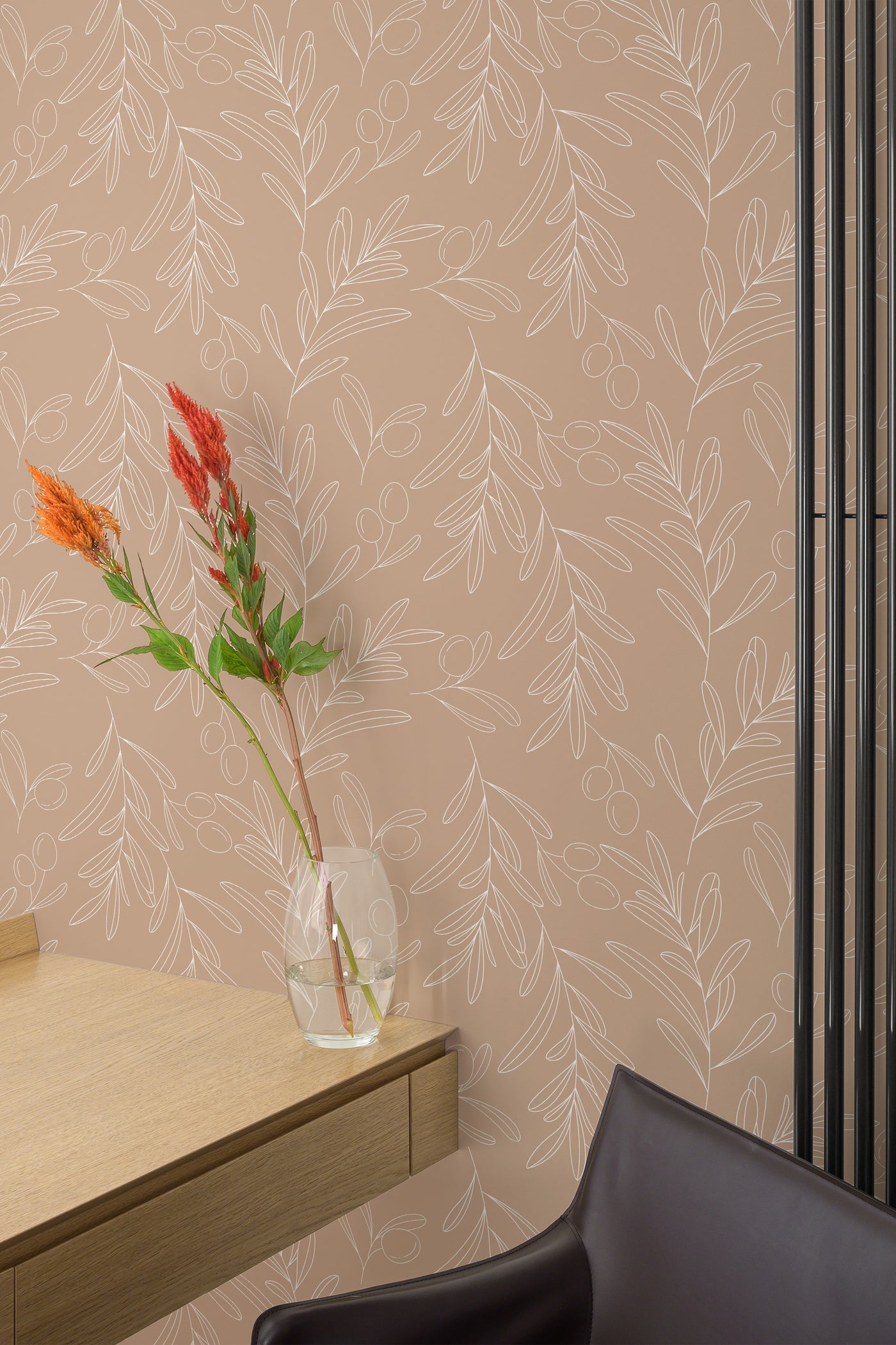 Olive tree Peel and Stick Removable Wallpaper