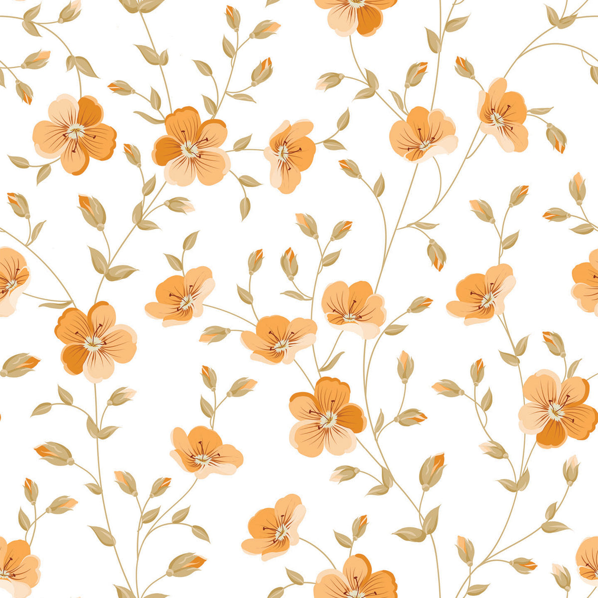 pattern orange background design