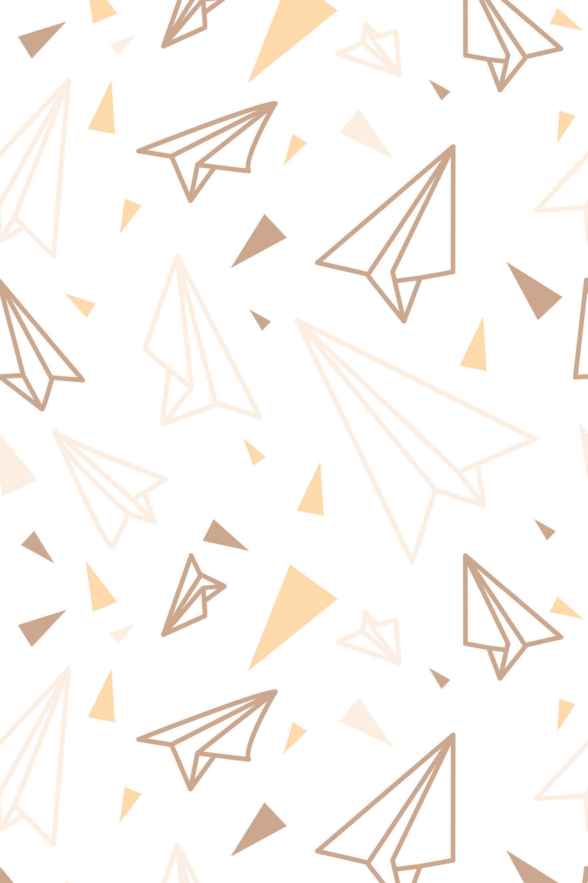 Paper Plane Removable or Traditional Wallpaper – La Grand Classique