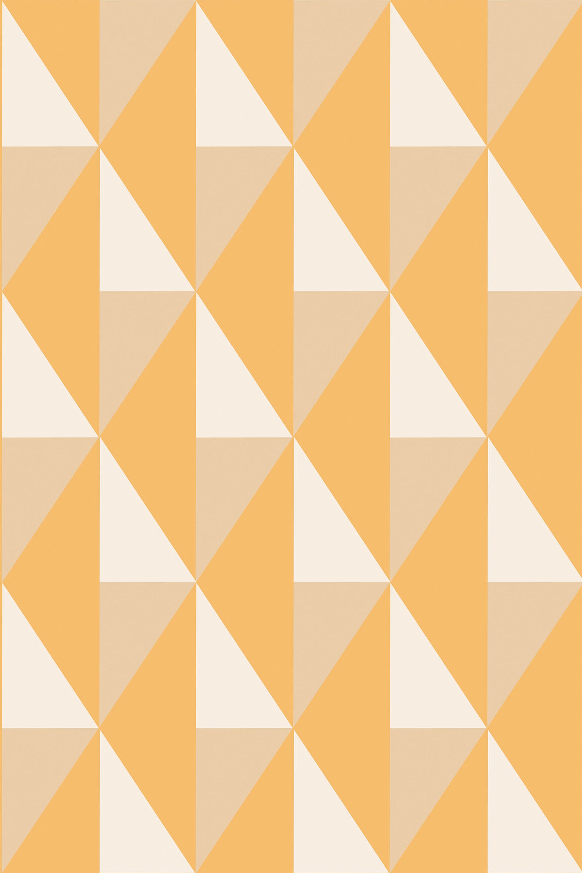 orange geometric pattern wallpaper