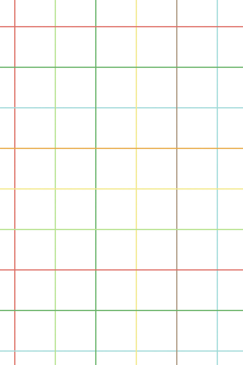 Minimal grid Peel and Stick Removable Wallpaper