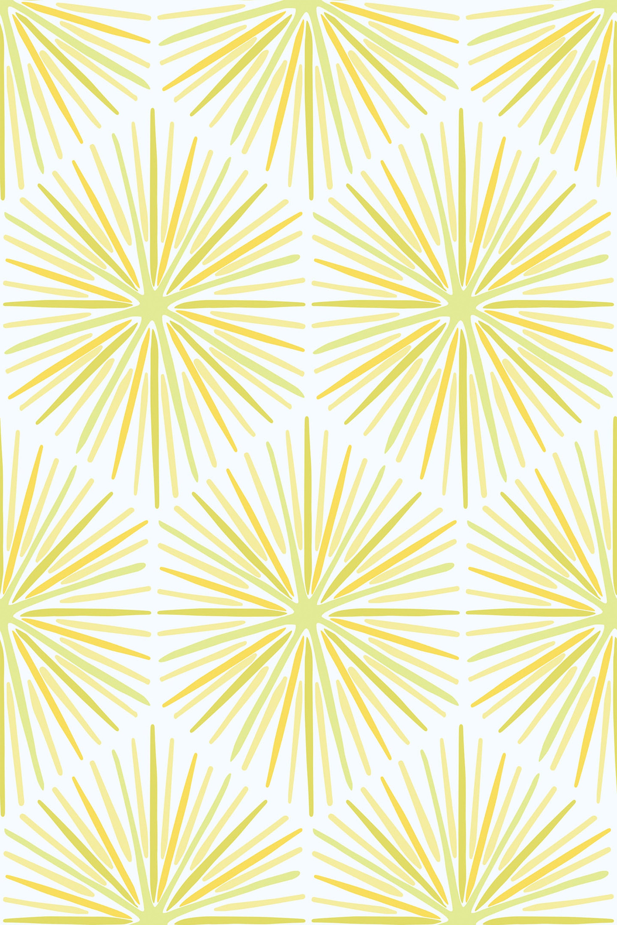 Yellow Sparks Removable or Traditional Wallpaper – La Grand Classique
