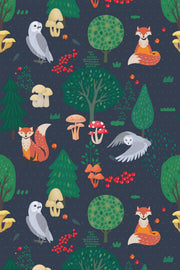 Folklore Forest Removable or Traditional Wallpaper